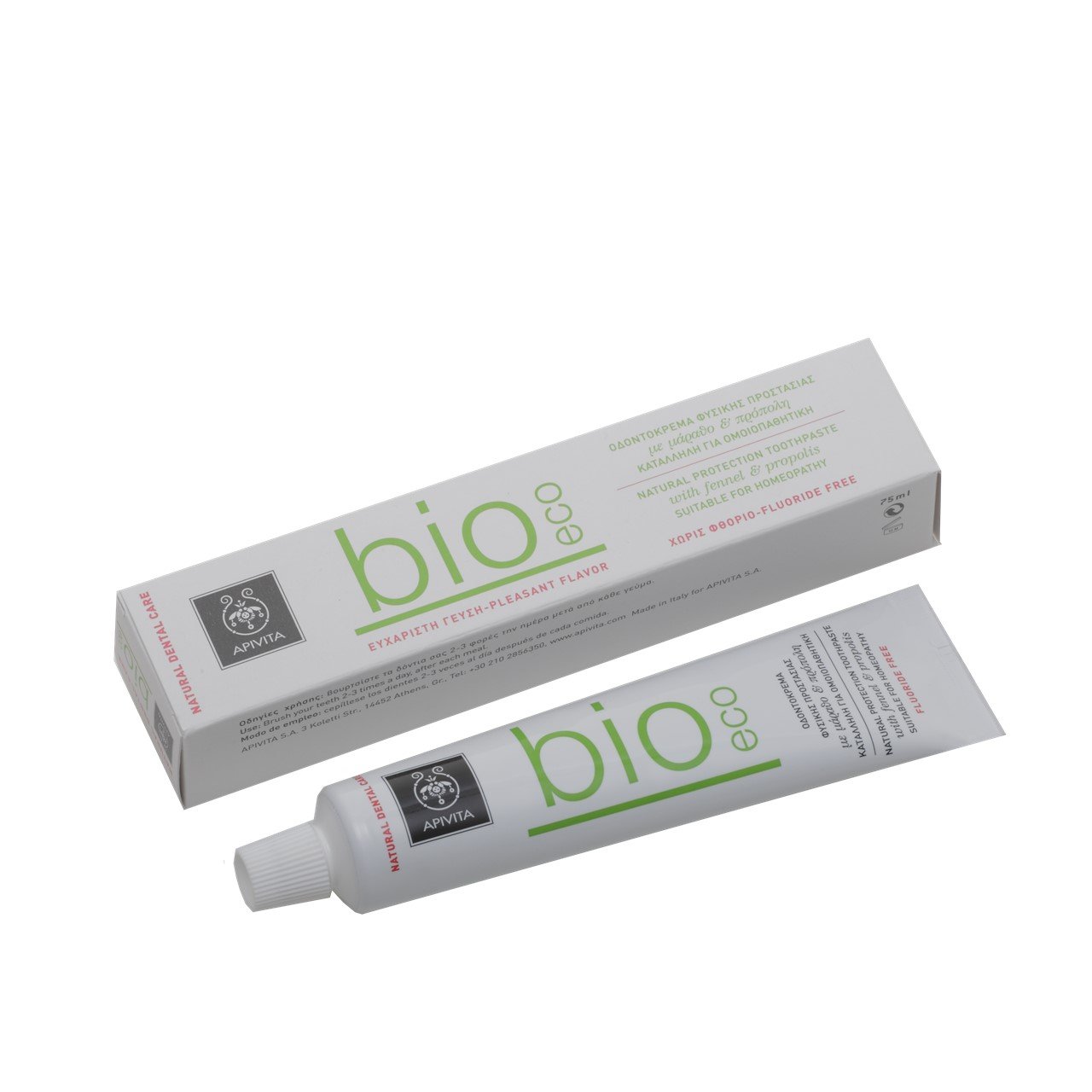 APIVITA Dental Care Bio-Eco Natural Protection Toothpaste 75ml