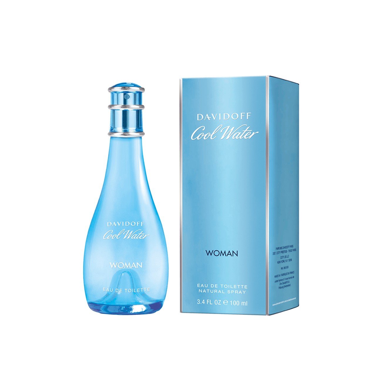 Buy Davidoff Cool Water Woman Eau De Toilette 100ml 3 4fl Oz USA