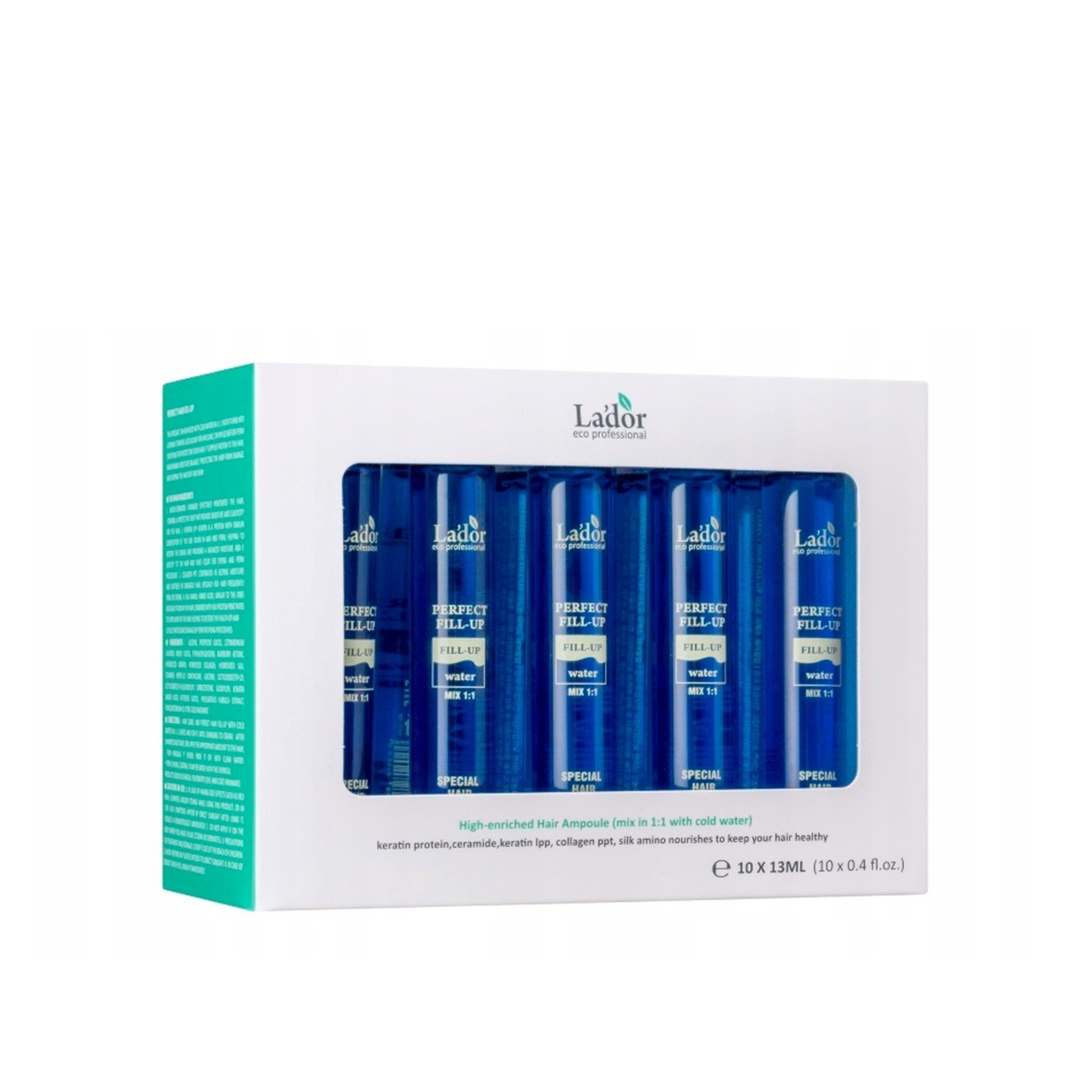 Buy Lador Perfect Hair Fill Up Ampoule 13ml X10 Philippines
