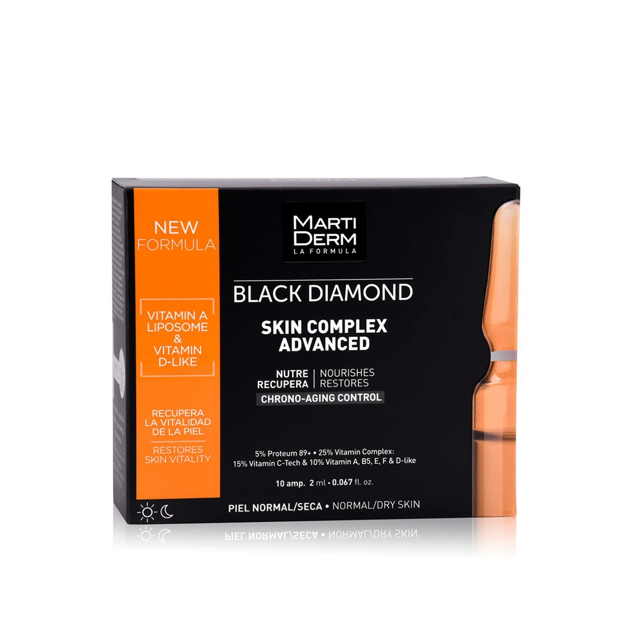 Martiderm Black Diamond Skin Complex Advanced Normal/Dry Skin 10x2ml