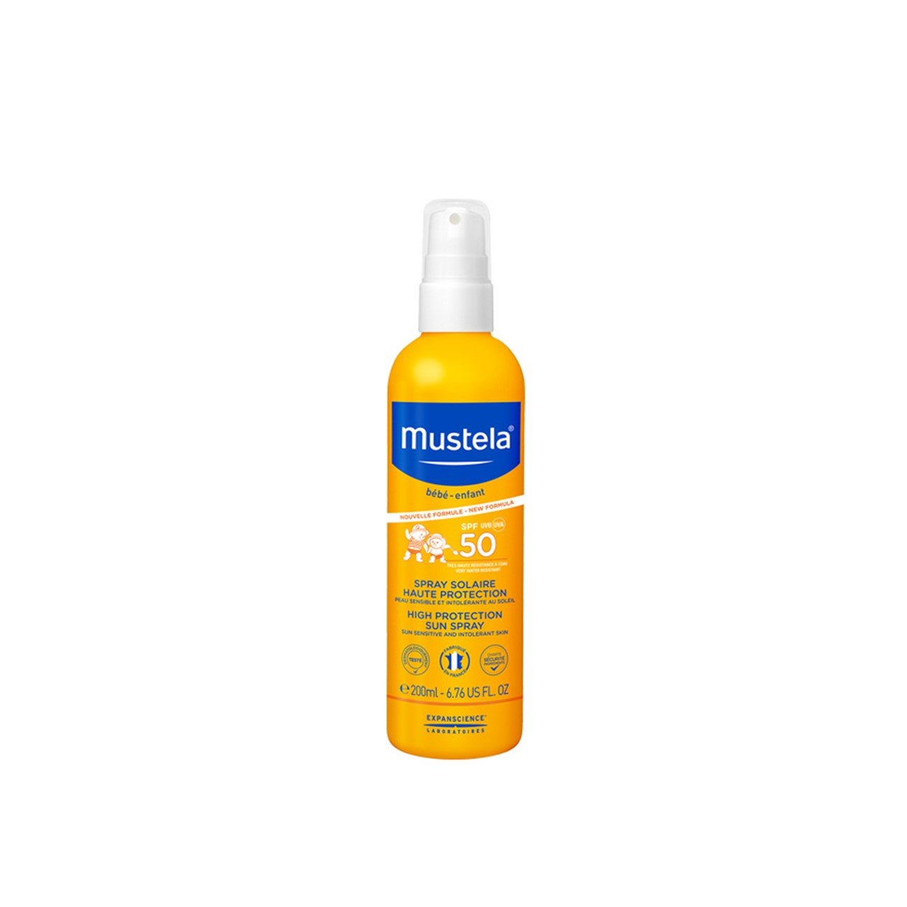 Mustela Sun High Protection Sun Spray SPF50 200ml