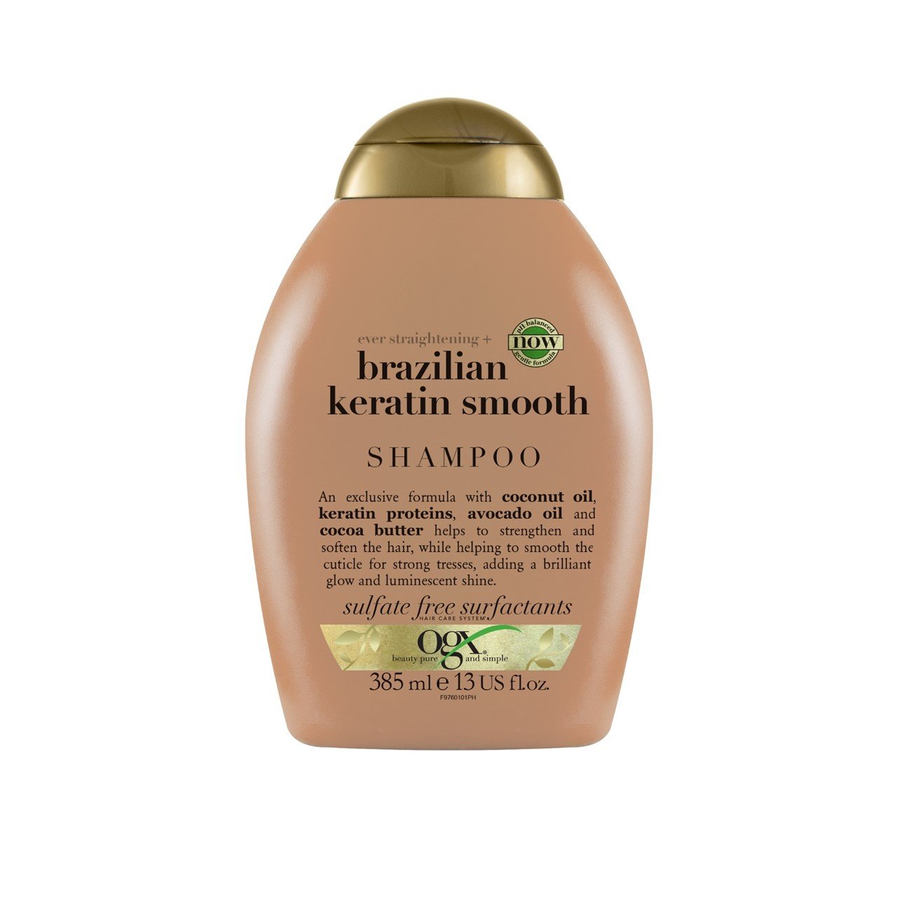 Buy OGX Ever Straightening Brazilian Keratin Smooth Shampoo 385ml