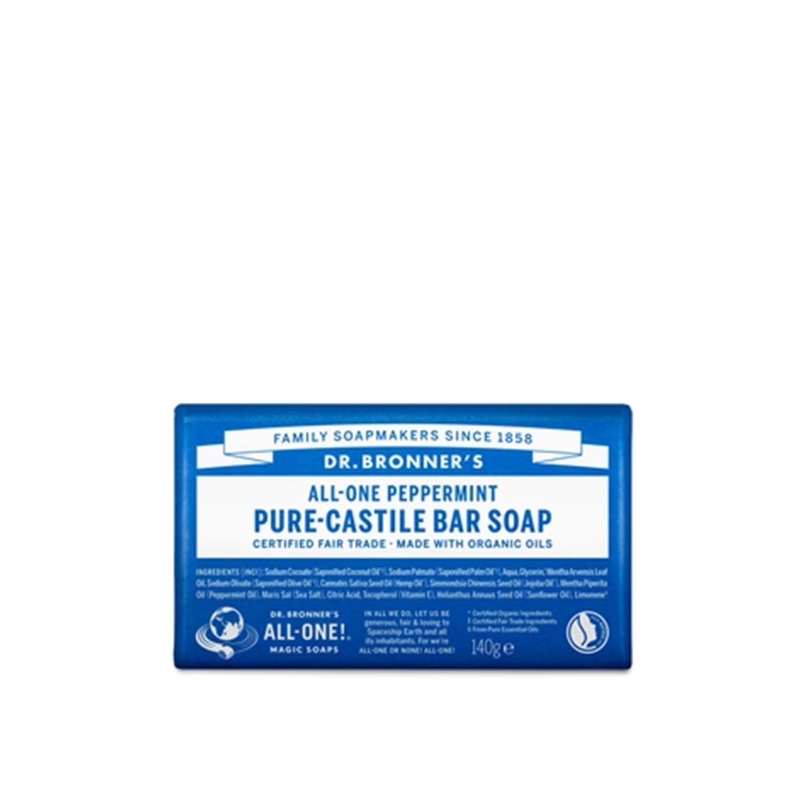 Dr. Bronner's All-One Pure-Castile Bar Soap