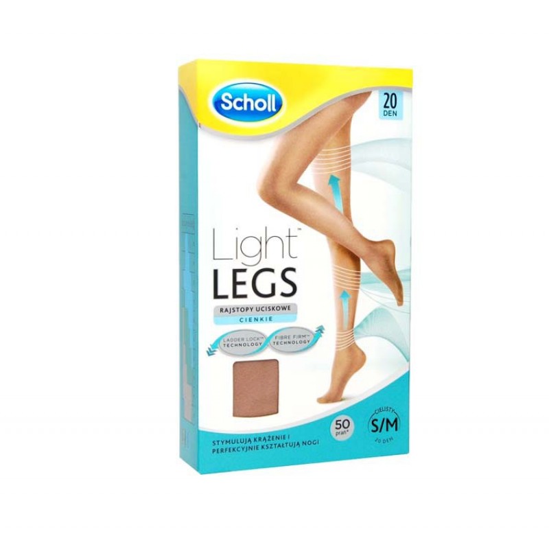 Dr Scholl Light Legs Compression Tights 20 Den M Skin
