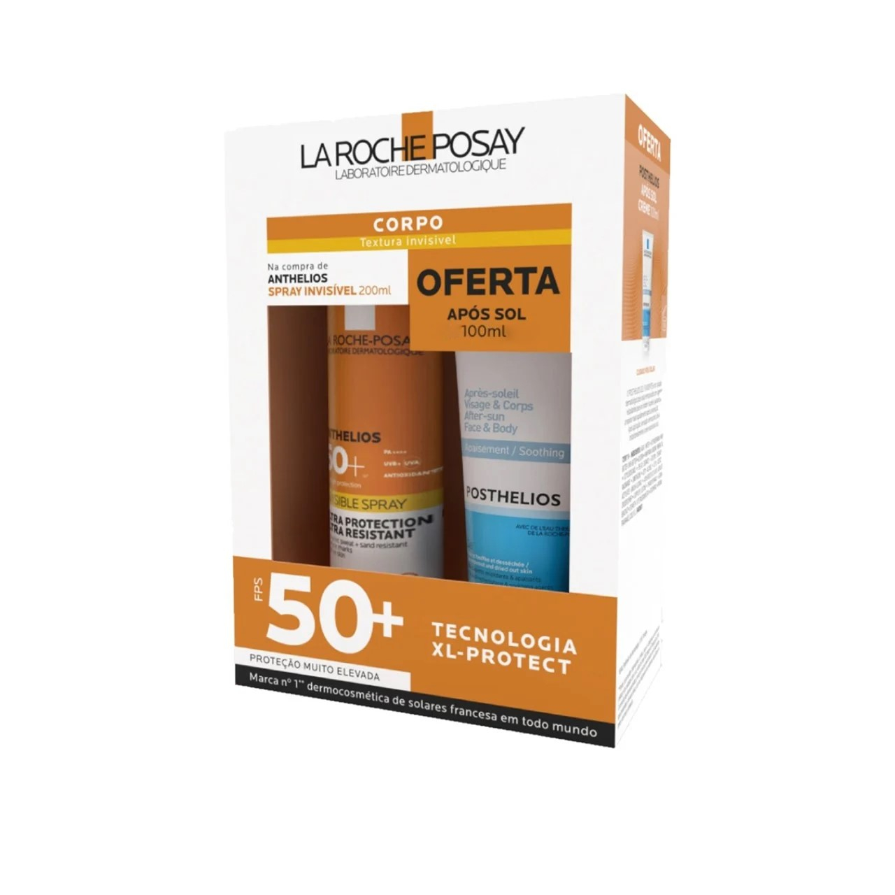 Compra La Roche-Posay Anthelios Spray Spf50+ 200Ml + Posthelios Gel 100Ml · USA (Español)