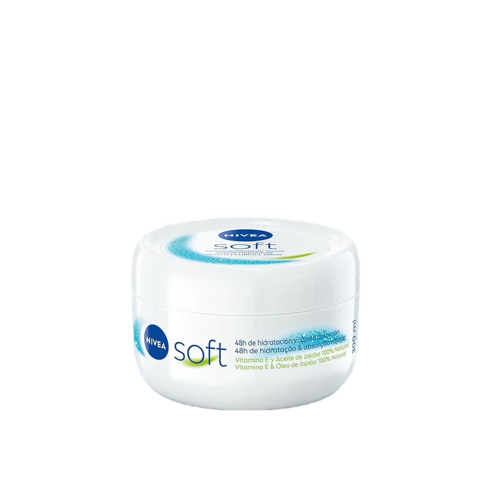 Nivea Soft 48h Refreshingly Soft Moisturizing Cream 300ml Nivea Soft 48h Refreshingly Soft Moisturizing Cream 300ml