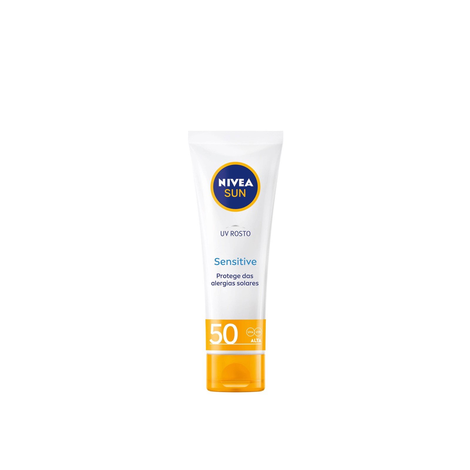 Buy Nivea Sun UV Face Sensitive Sun Cream SPF50 50ml · United Arab Emirates