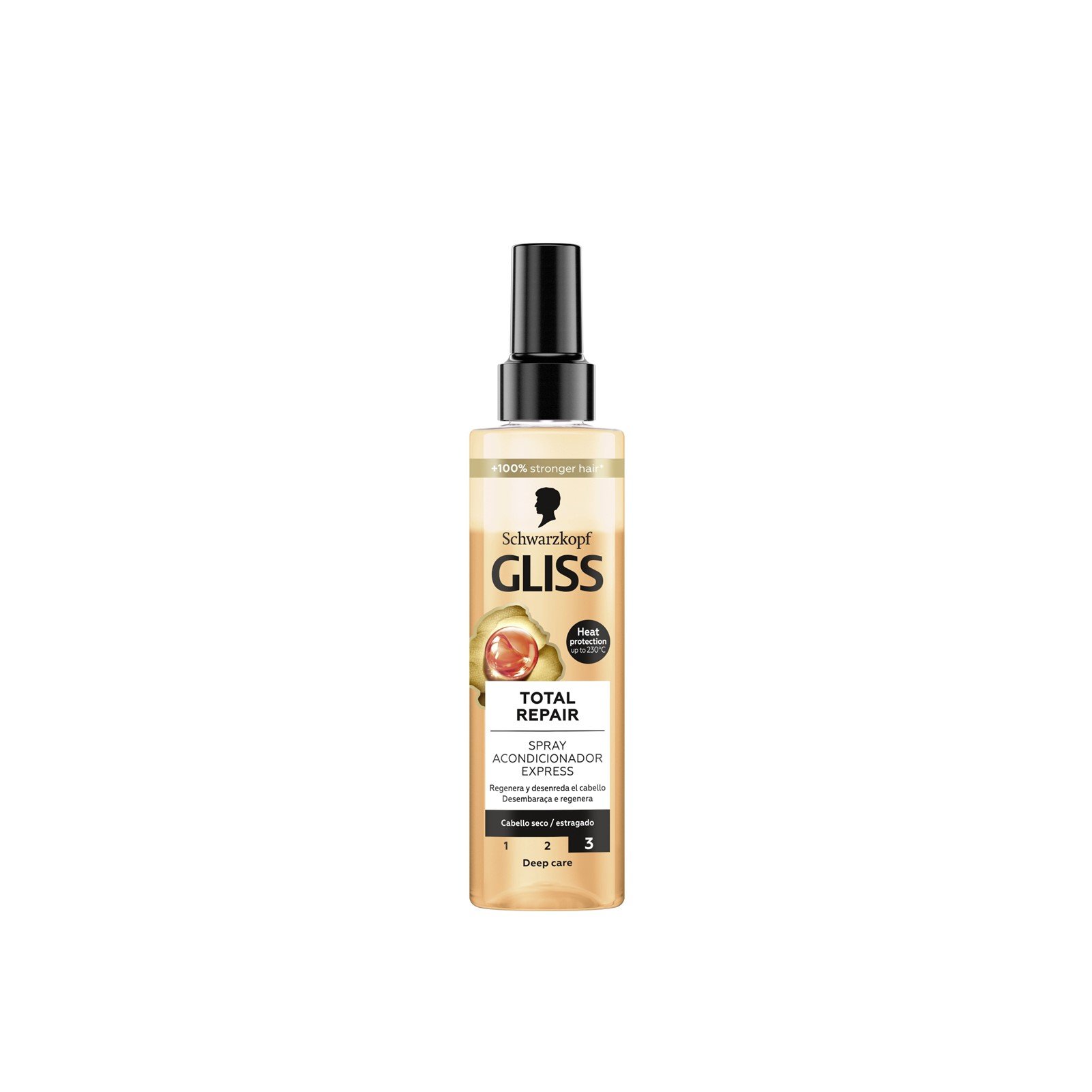 Schwarzkopf Gliss Total Repair Express Spray Conditioner 200ml (6.76fl oz)