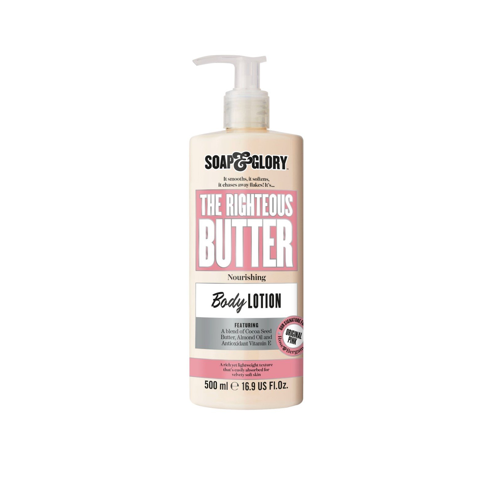 Soap & Glory The Righteous Butter Nourishing Body Lotion 500ml