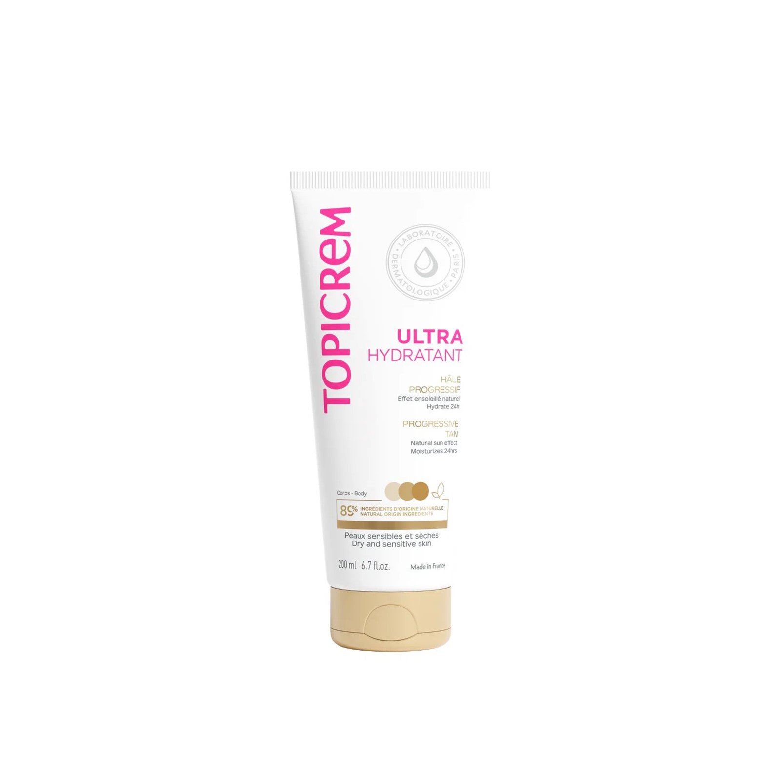 Topicrem Ultra-Moisturizing Progressive Tan 200ml