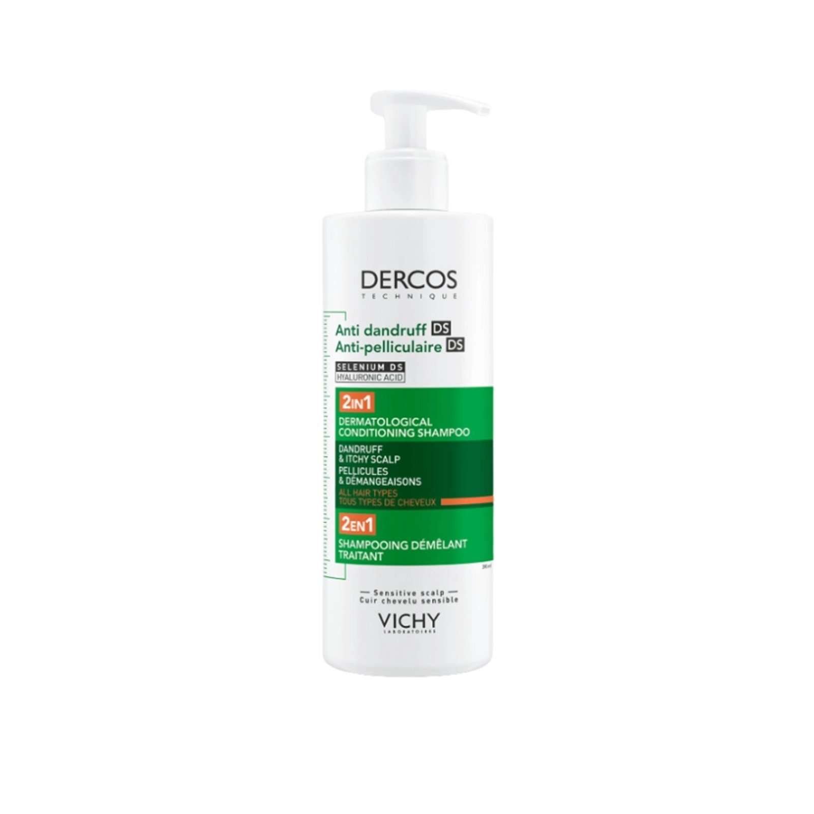 Vichy Dercos Anti-Dandruff DS 2-In-1 Dermatological Conditioning ...