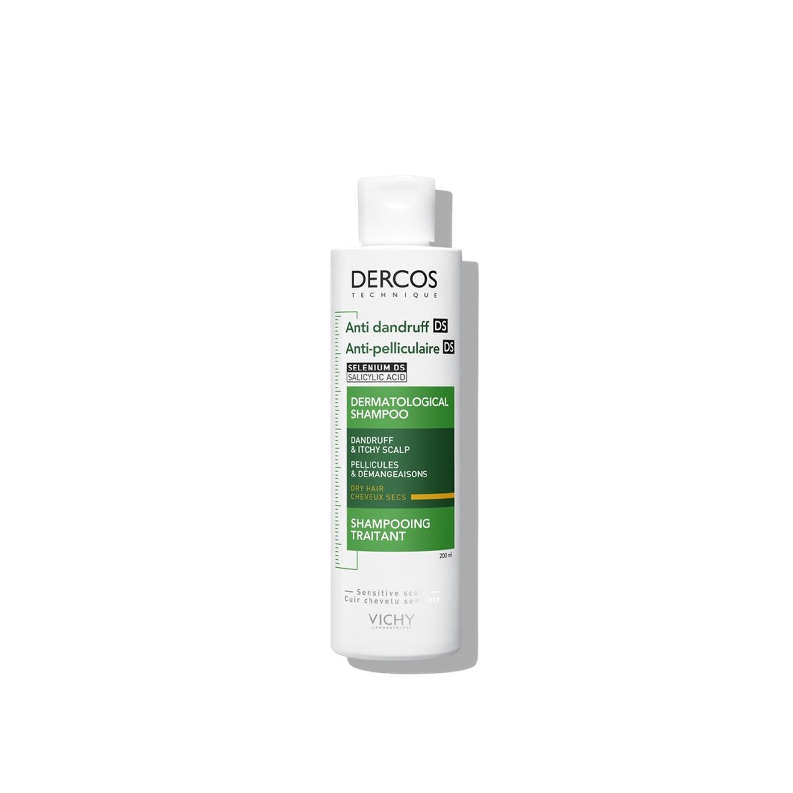 Vichy Dercos Anti-Dandruff DS Shampoo for Dry Hair 200ml